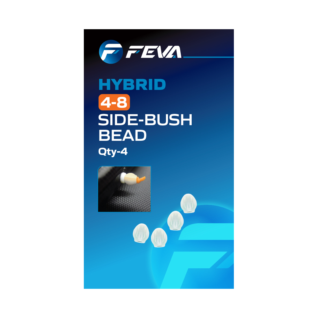 FEVA Side Bush Gripper Beads 4-8 (4pcs)